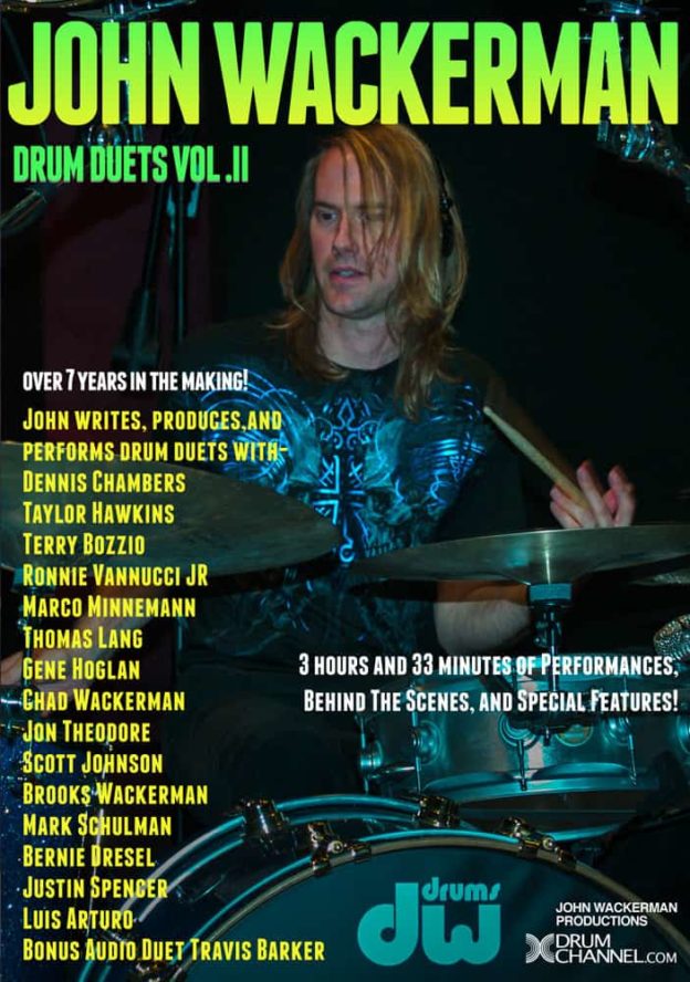 John Wackerman Drum Duets Vol II - Drum Channel