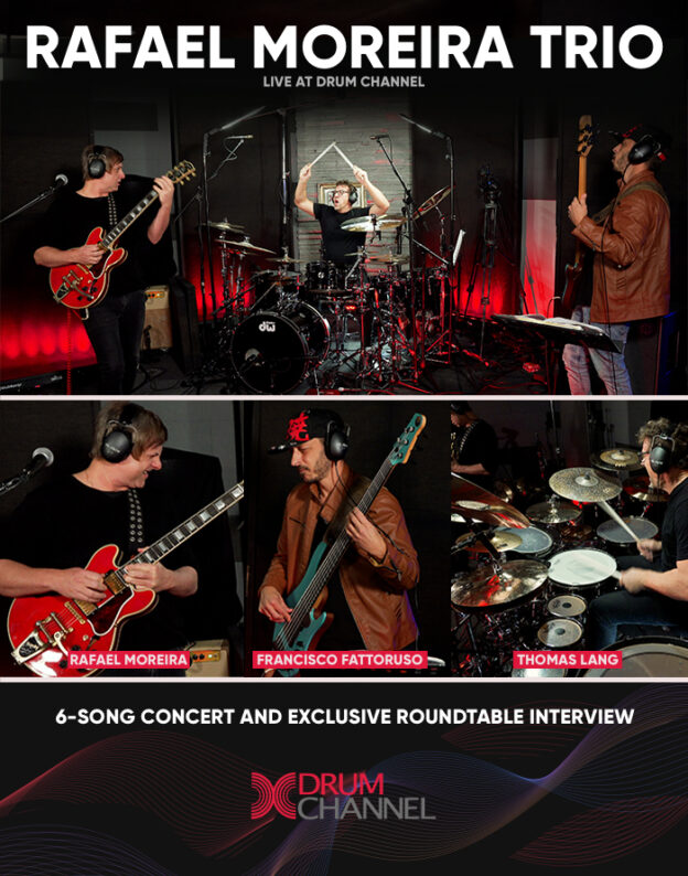 Rafael Moreira Trio Live Stream - Drum Channel